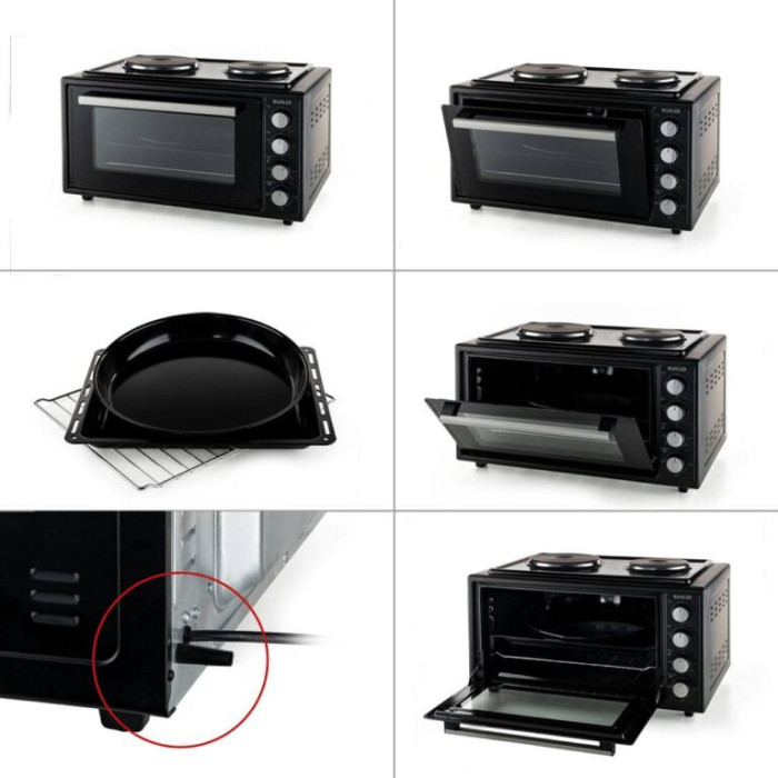 Малка готварска печка MUHLER MC-4522